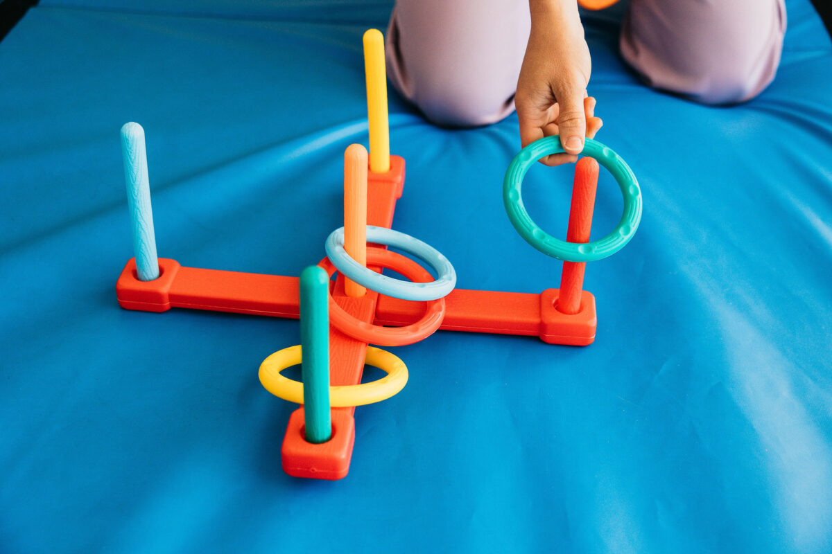 Ring Toss: 10 Ways to Play - BillyLids Therapy