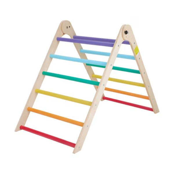 One Toy - 10 [or more] Ways: Pikler Climbing Frame with shape sorter ...