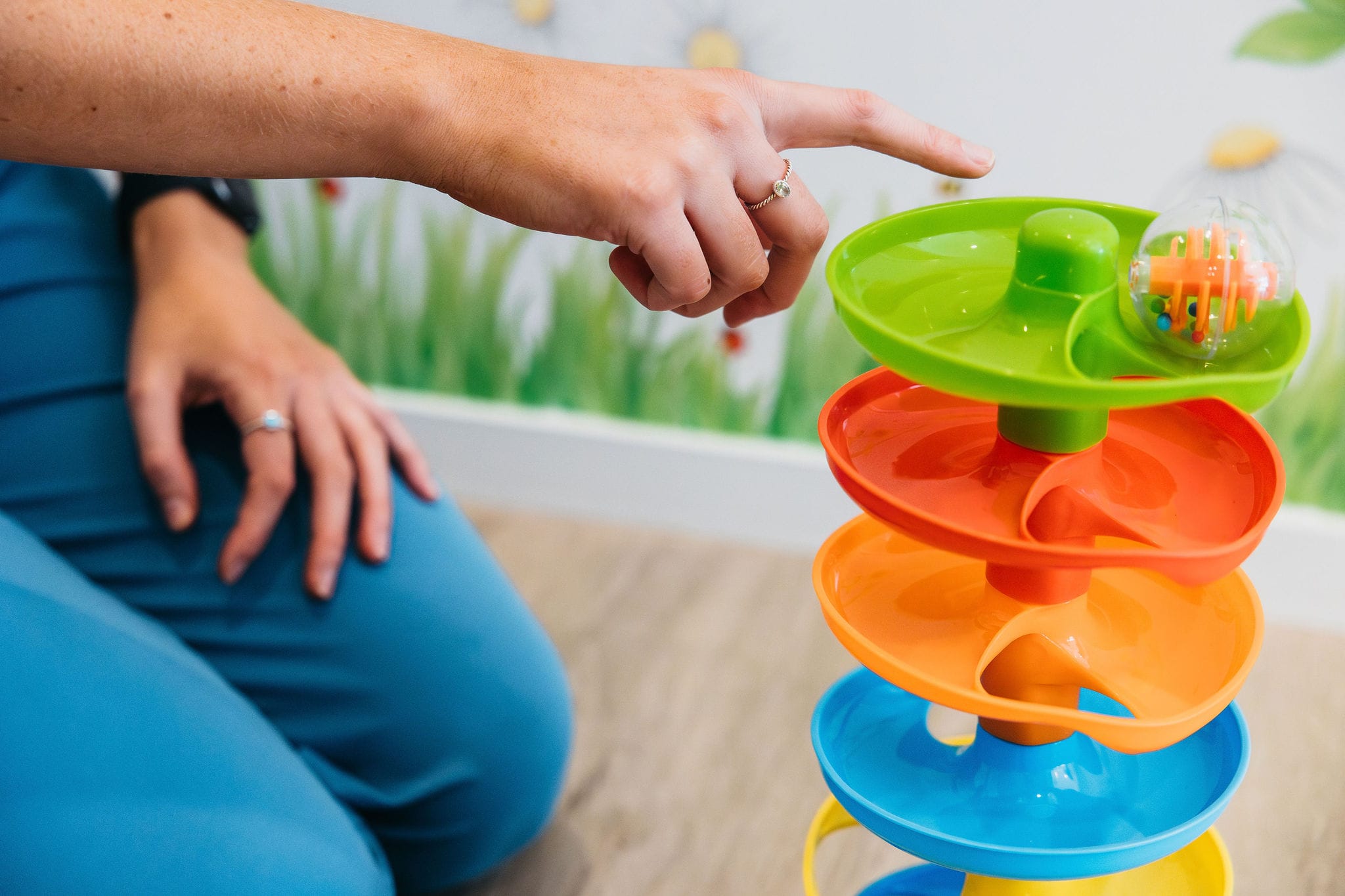 Twirly Whirly Rainbow Ramp - BillyLids Therapy