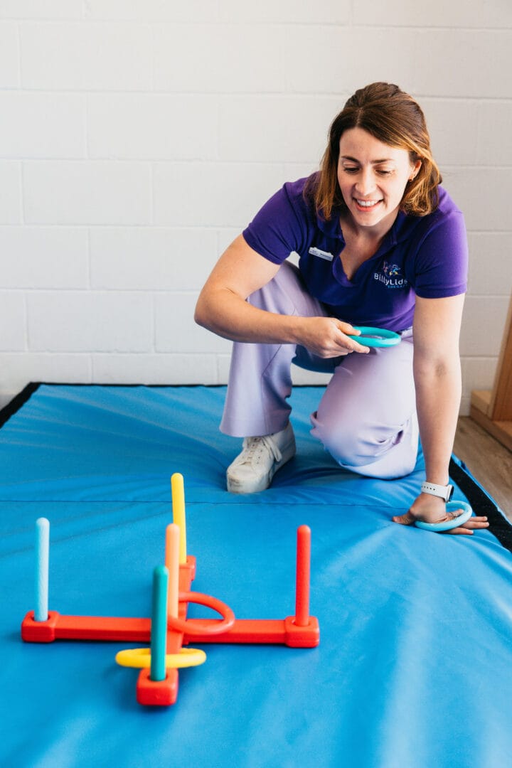 Ring Toss: 10 Ways to Play - BillyLids Therapy